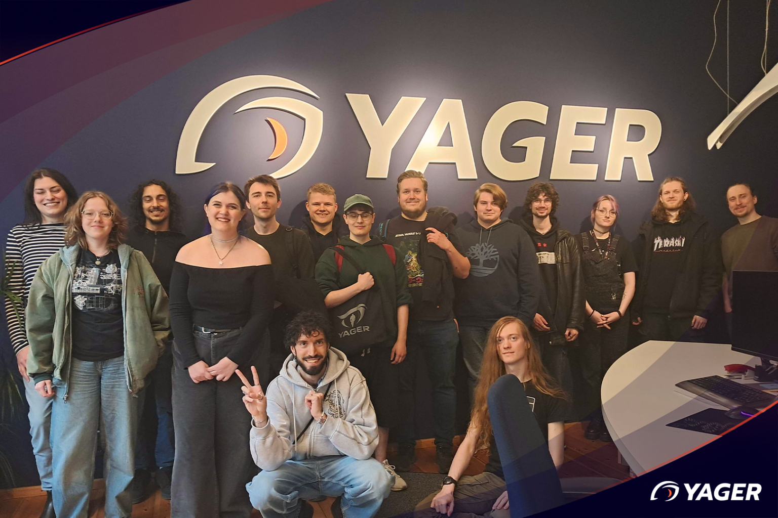 School 4 Games Berlin visits YAGER - YAGER - TRUE TO THE GAME